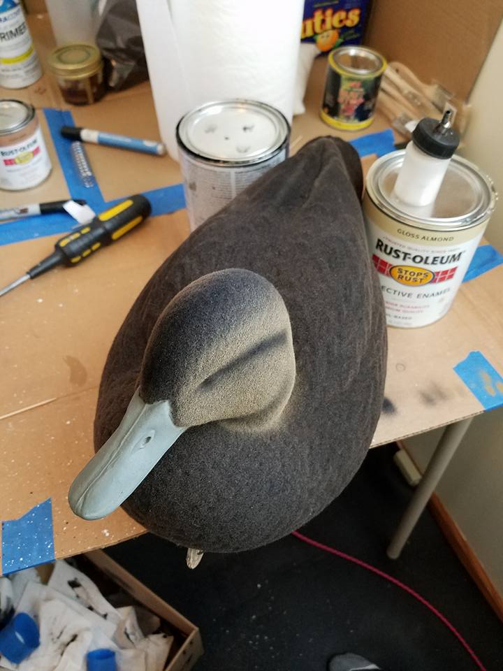 Black Duck Full Body Decoy Flocking Kit – Flocking Unlimited