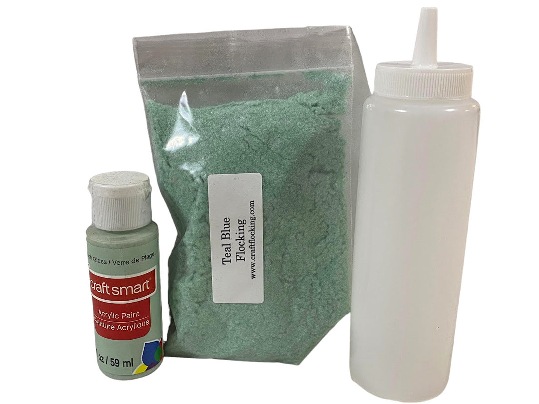 Teal Blue Flocking Kit – Flocking Unlimited